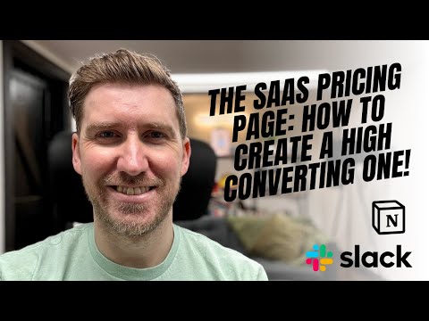 The SAAS pricing page - How to create a high converting one!