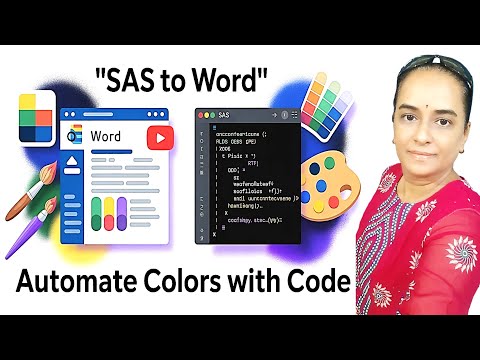 1 - SAS Code for Automating Colors in Word