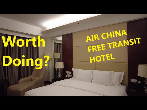 AIR CHINA free Transit Hotel Service Review- Crowne Plaza Beijing Capital Airport