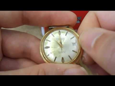 Vintage Beltane 18K Automatic 25-Jewels Men's Watch Date Change