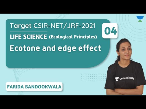 10:30 AM - Target CSIR | Life Science by Farida Ma'am | Ecotone and edge effect