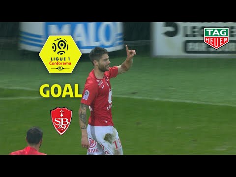 Goal Paul LASNE (20') / Stade Brestois 29 - AS Saint-Etienne (3-2) (BREST-ASSE) / 2019-20