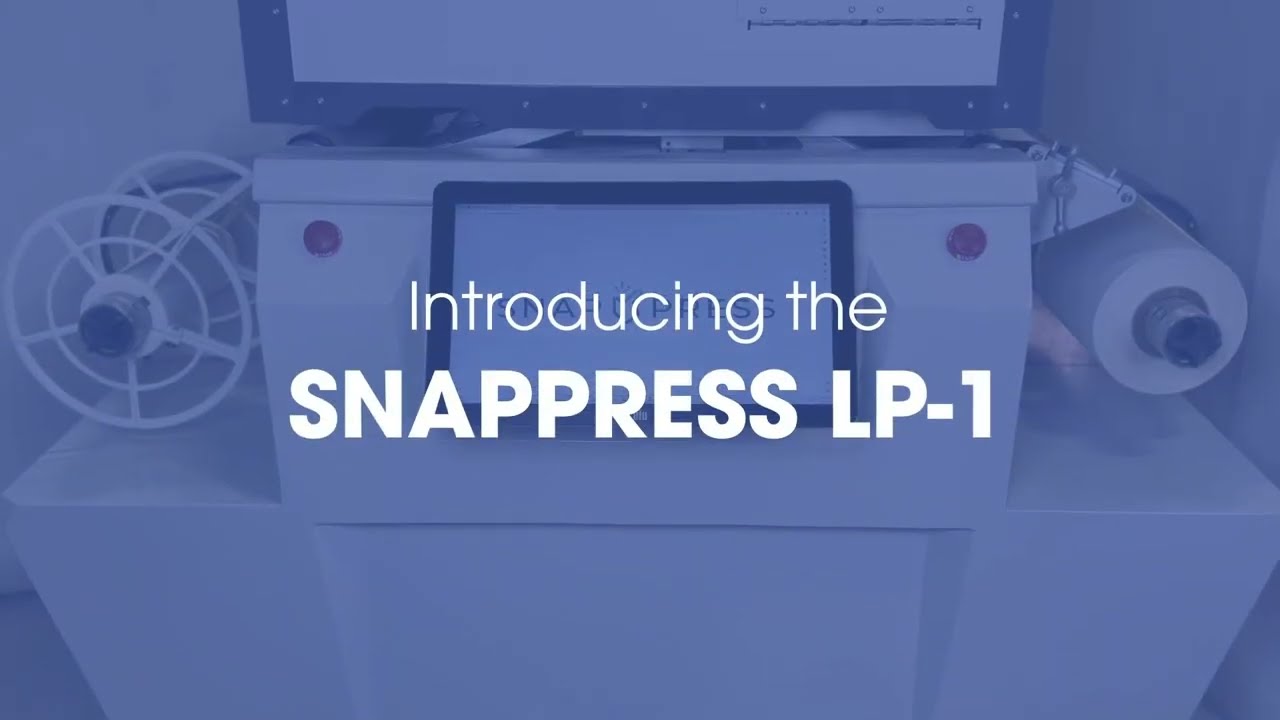 SnapPress LP-1 - the new inkjet label press