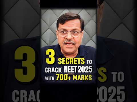 3 Secrets How to Crack NEET 2025 in 5 Months😱🤔 | NEET Motivation #shorts #esaral #neet