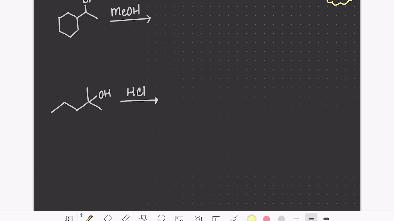 91: E1 mechanism practice problems