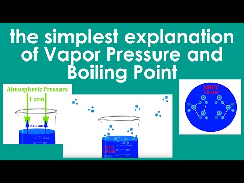 Simplest Way To Understand Boiling Point & Vapor Pressure