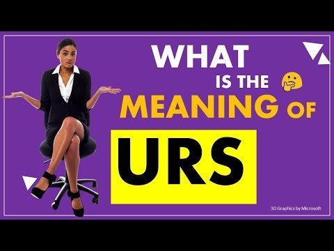 URS - what is the meaning of Internet Slang