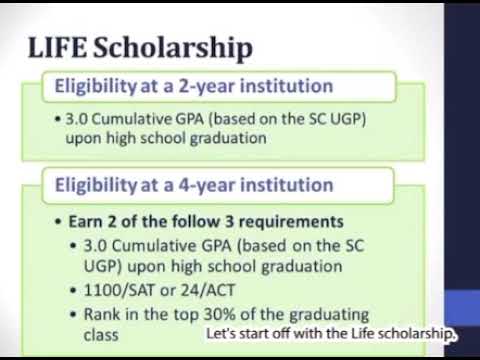 South Carolina State Scholarships
