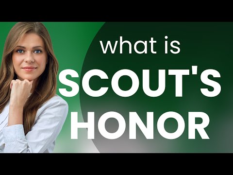 Understanding "Scout's Honor": A Phrase Explained