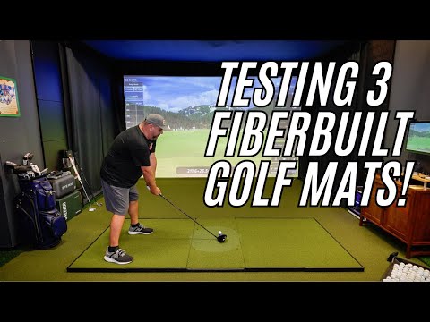 Testing Three Different Fiberbuilt Series Golf Mats