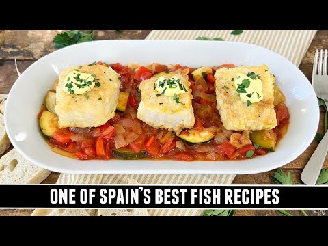 Roman-Style Fish with Ratatouille: Iconic Spanish Recipe | Golden Saffron