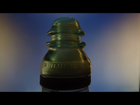 SHOW AND TELL 68: WHITALL TATUM CO. No.1 CD 154, Glass Insulator 1922-1938 MADE IN THE U.S.A.