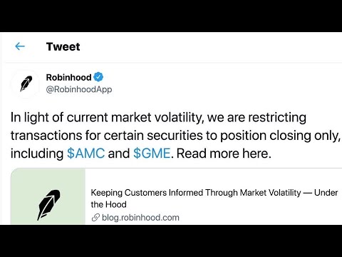 GameStop stock tumbles as Robinhood restricts trades