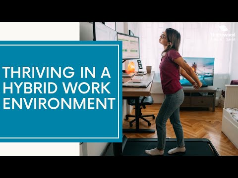 Thriving in Hybrid Work Environments