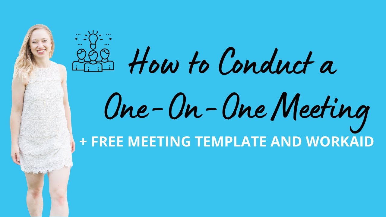 One on One Meeting Template - How to Host a 1 on 1 Meeting