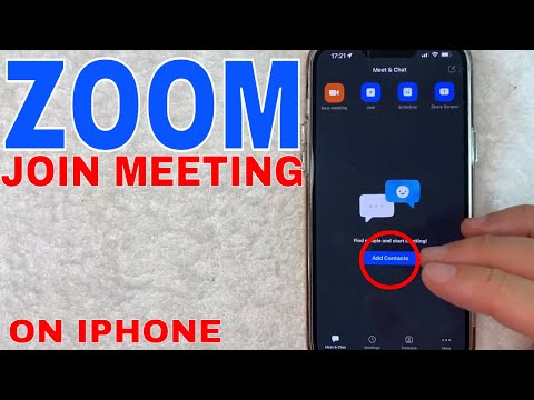 ✅ How To Join A Zoom Meeting On iPhone 🔴