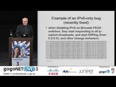 Building an IPv6 Test Lab by Ron Broersma at gogoNET LIVE! 3 IPv6 Conference