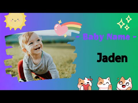 JADEN | Jaden name meaning | Girl Name Meaning | No meaning (2023)