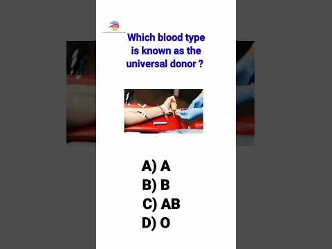 Which blood type is known as the universal donor ? #viral
