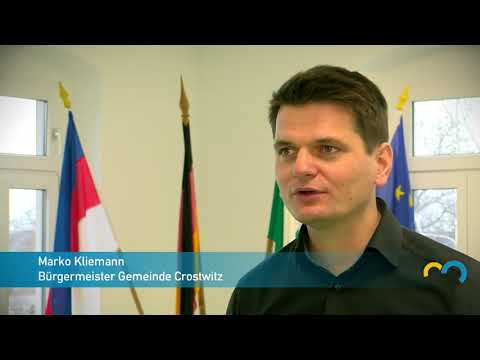Bürgermeister Radibor, Madeleine Rentsch und Crostwitz, Marko Klimann, zum Breitbandprojekt