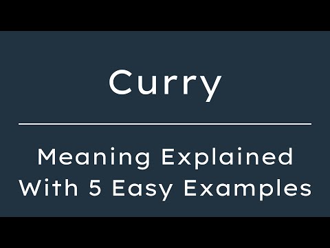 What Does Curry Mean? Curry Meaning in English With 5 Example Sentences