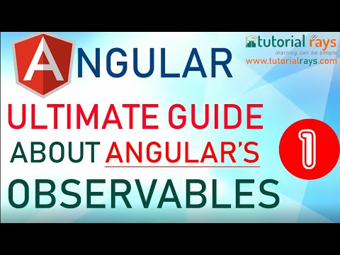 Part-1 What is Observables in Angular 8 | The ultimate guide for understanding Observables