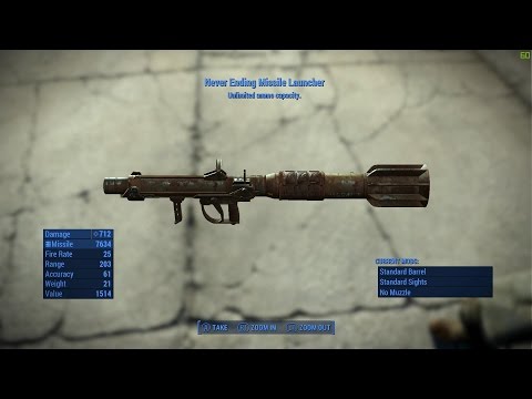 Steam Community :: Video :: Fallout 4 Never Ending Missile Launcher ...