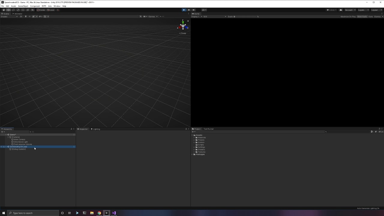 Entity Debugger Overview