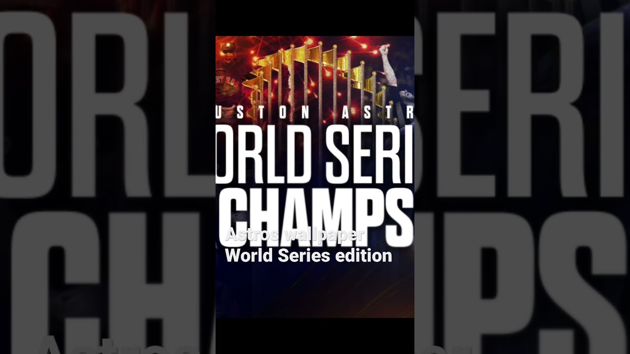 Astros wallpapers World Series edition
