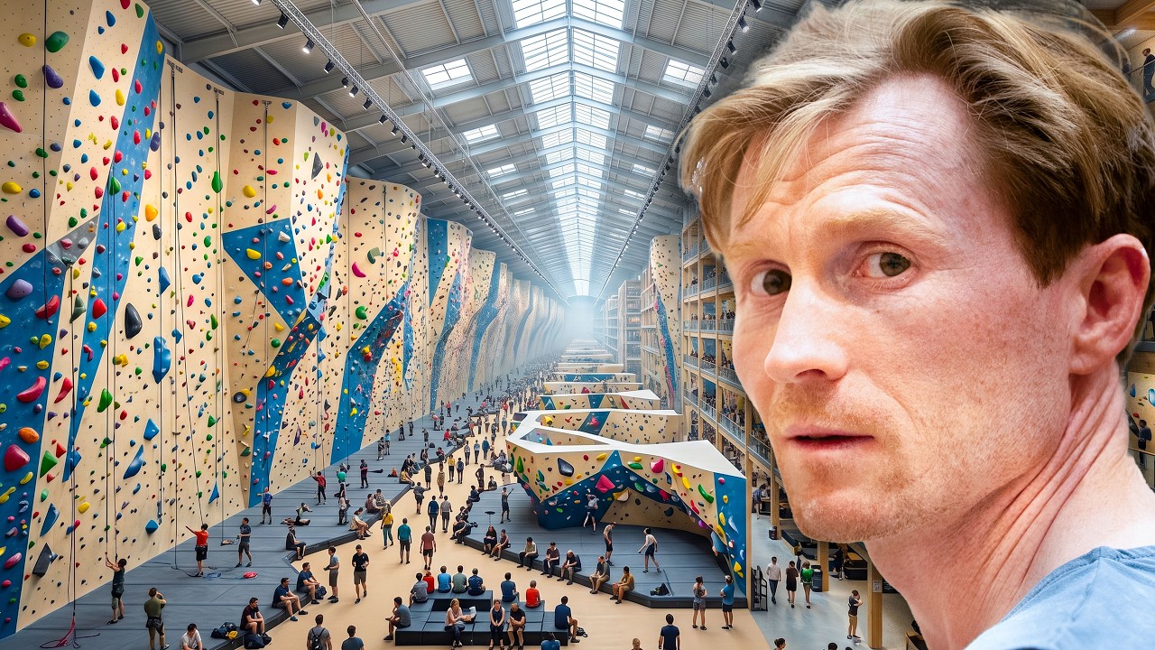 I Visited One of the Biggest Bouldering Gyms on Earth!