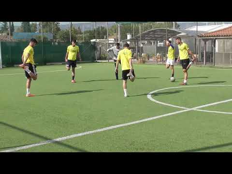 soccer training ideas 22(Complete technical warm up)