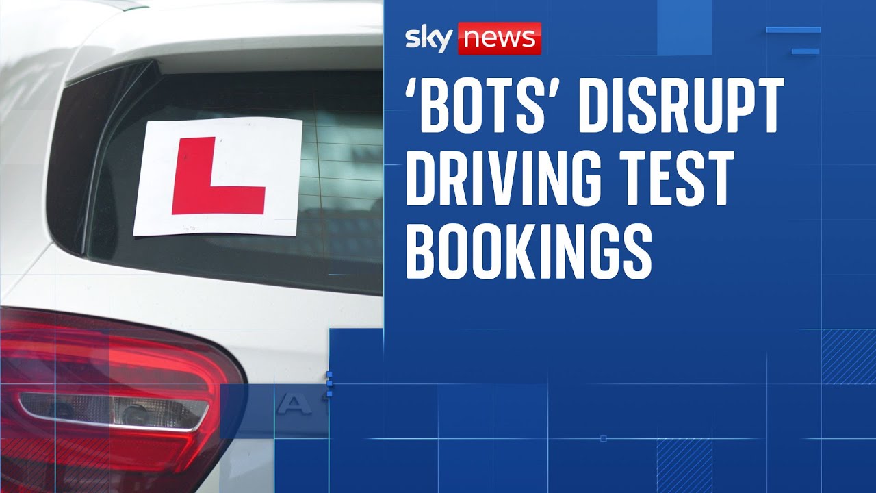 Driving instructors warn 'bots' are flooding test booking system