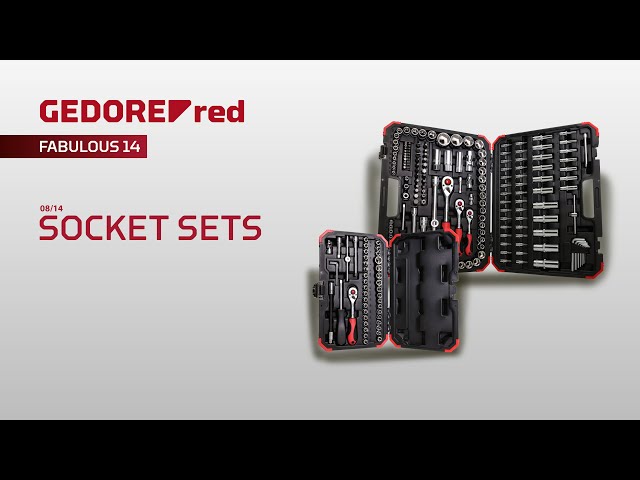 Tool Kits for Automotive Industry - Gedore Red 75 piece Socket Set ...