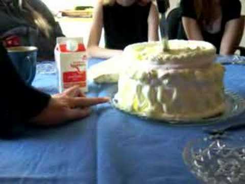Spanische Windtorte - the cake is eaten!