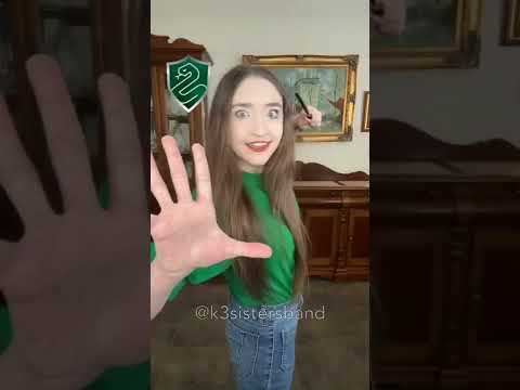 What is the BEST Hogwarts House?! ⚡️ K3 Sisters #shorts #harrypotter