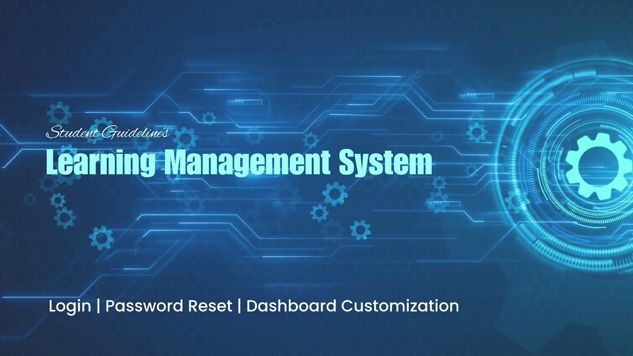 LMS | Student Guide (Login, Change Password and Dashboard Management)