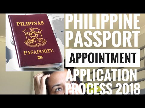 How to book Philippine Passport Appointment Online | Phillipine Passport Application Process 2018