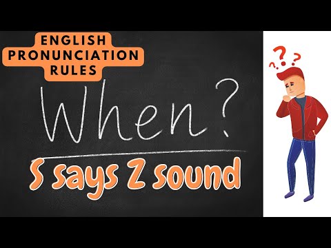 When Does Letter S say Z sound?