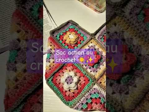 crochet bag action ☀️☀️tutorial on the chain
