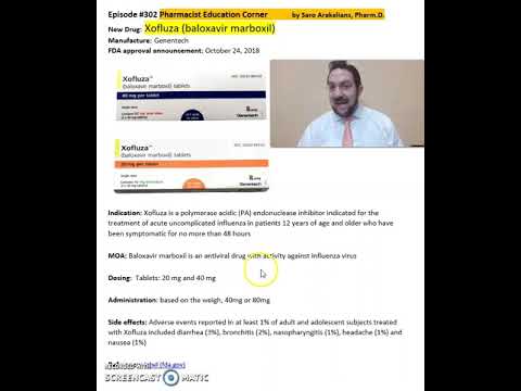 Xofluza (baloxavir marboxil)- acute uncomplicated influenza