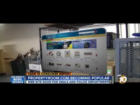 Website auctions off items from police evidence room
