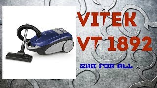 Vitek VT-1892 R купити в інтернет-магазині: ціни на пилосос з мішком VT-1892 R - відгуки та ...