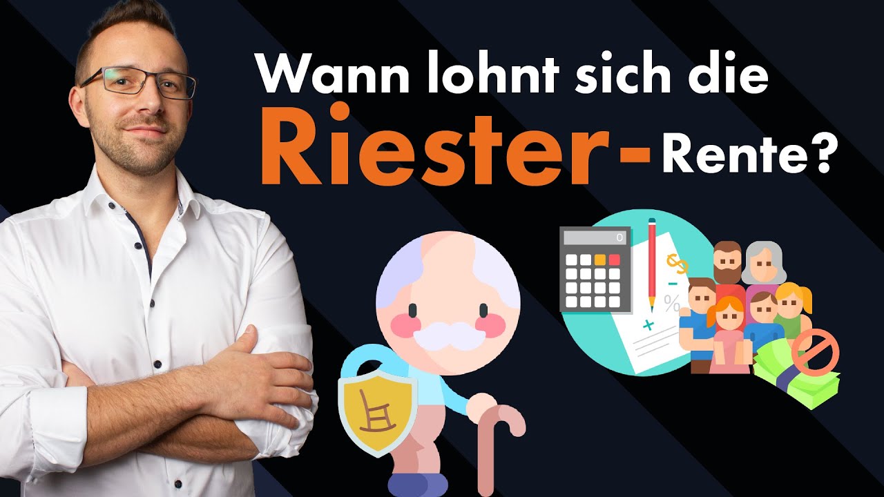 Riester Rente - wann lohnt sich das überhaupt noch?