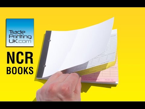 Invoice Books - Printed Custom Carbonless Invoices from Trade Printing UK from £48