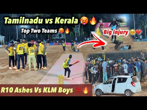 Cricket | Big Match 💯🔥 | Tamilnadu vs Kerala | R10 Ashes vs Klm Boys | ₹1 Lakh Falcons Cup match🔥
