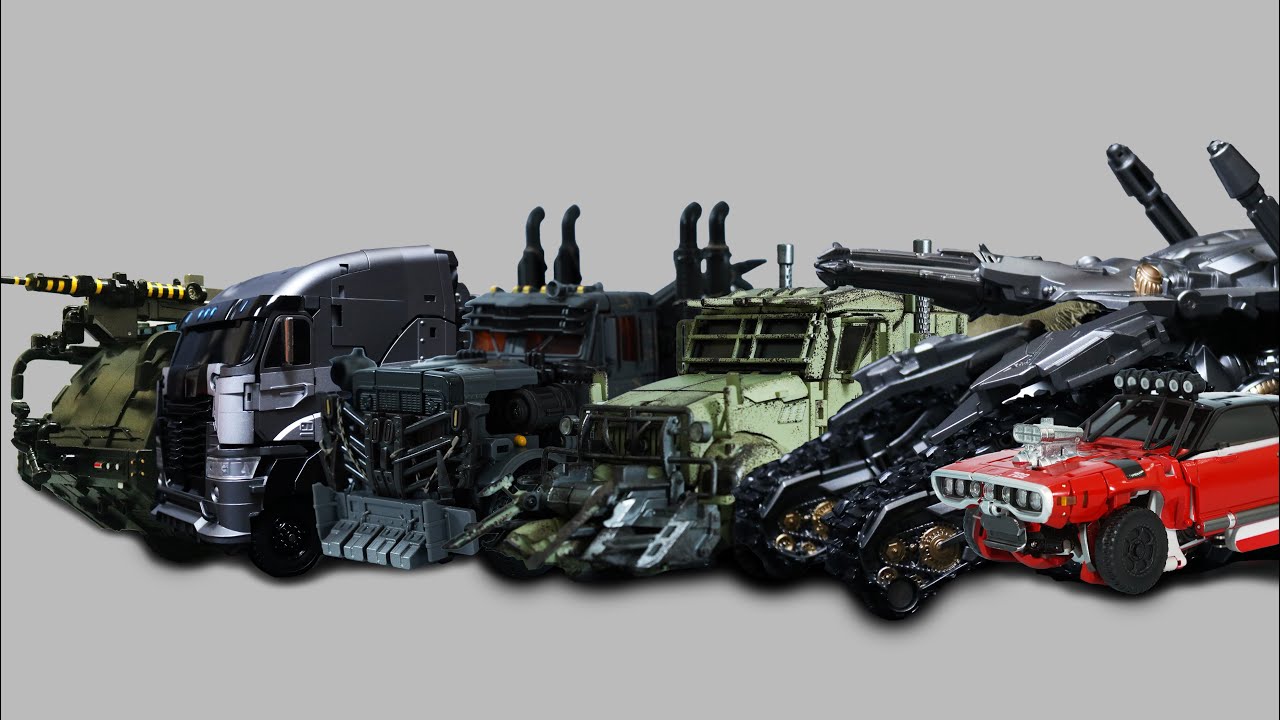 Best Transformers Villains in Movies 1-6 (2007-2023) | Stop Motion Compilation