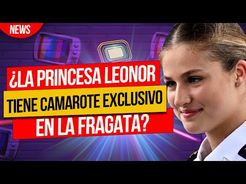 Does Princess Leonor have an exclusive cabin on the frigate?