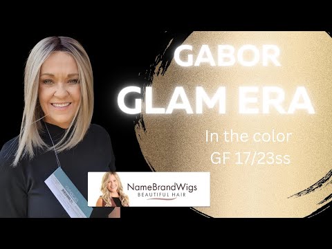 Gabor GLAM ERA in the color ssIcedLatteMacchiato GF17/23ss @NameBrandWigs @gaborwigs