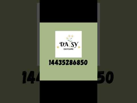 daycare logo decal codes for roblox #roblox #robloxbloxburg #decals #decalcodes #berryavenue