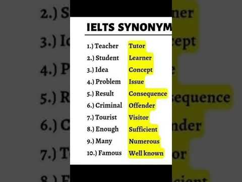 Synonym Secrets: Transform Your IELTS Preparation